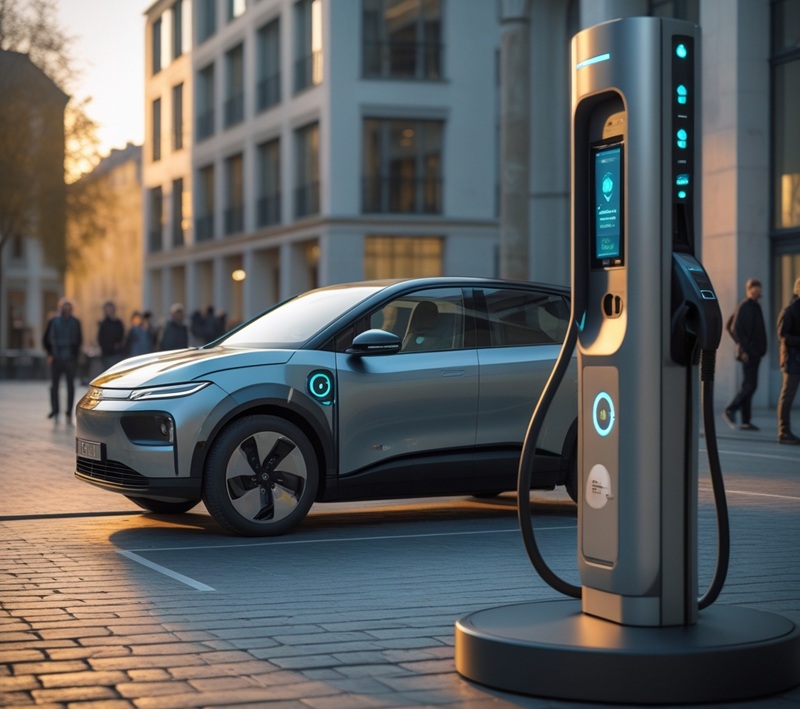 European EV Charging Infrastructure Boom 2025